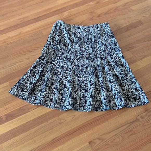 Emma James | Skirts | Emma James Skirt Cotton Cabbage Rose Aline Midi ...